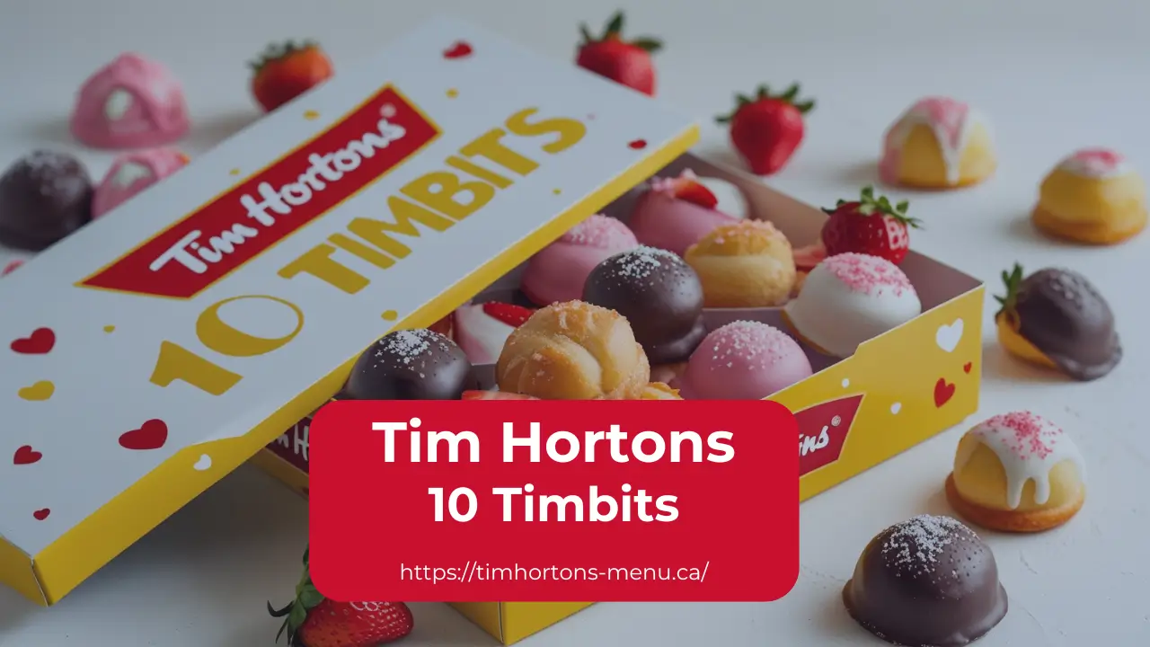 Tim Hortons 10 Timbits Price (May 2025)